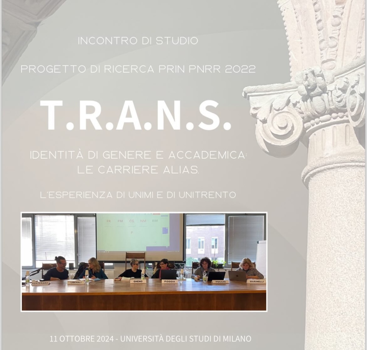 IL PROGETTO - T.R.A.N.S.